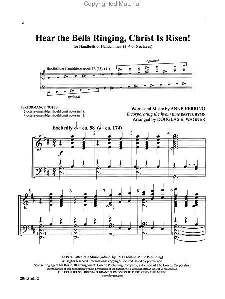 Hear the Bells Ringing, Christ Is Risen! - forzandoArts